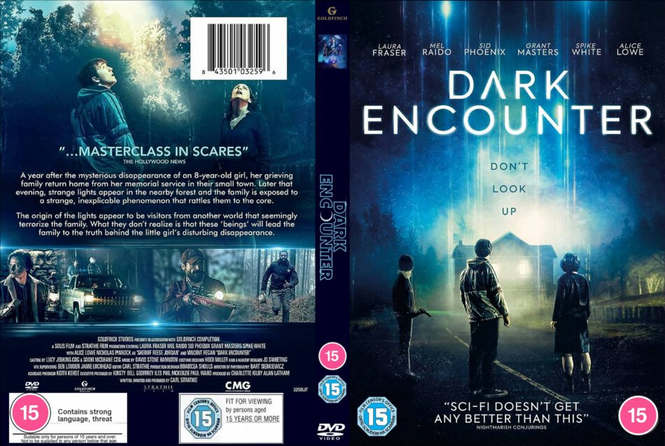 Dark Encounter (2019) R2 UK DVD Cover and Label - DVDcover.Com