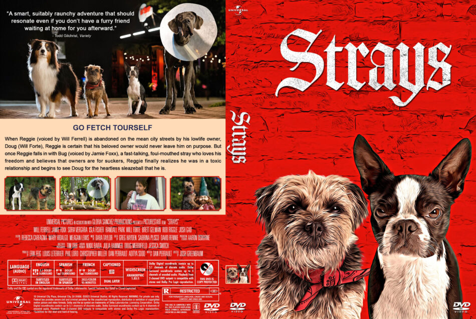 Strays R1 Custom DVD Cover & Label V2 - DVDcover.Com