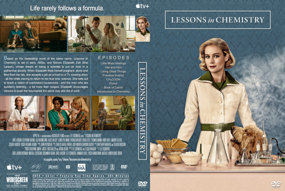 Lessons in Chemistry (TV mini-series) R1 Custom DVD Cover & Labels ...