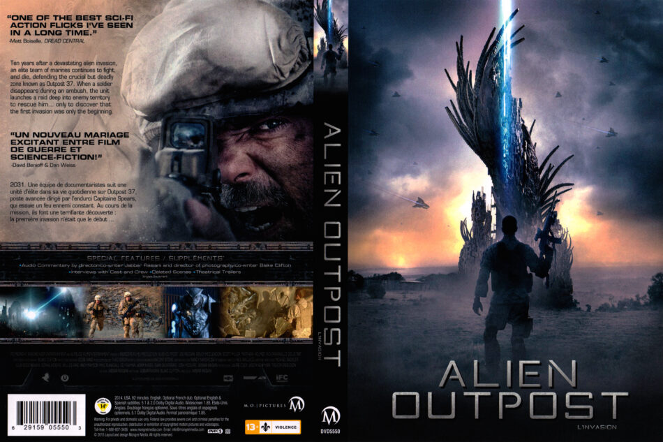 Alien Outpost (2014) R1 DVD Cover - DVDcover.Com