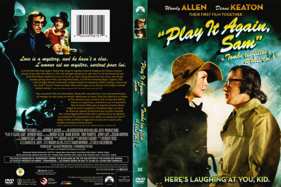 Play it Again Sam (1972) R1 DVD Cover - DVDcover.Com