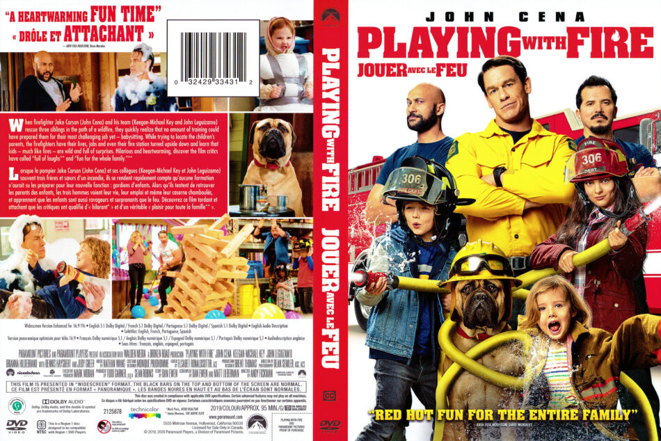 Playing With Fire (2019) R1 DVD Cover - DVDcover.Com