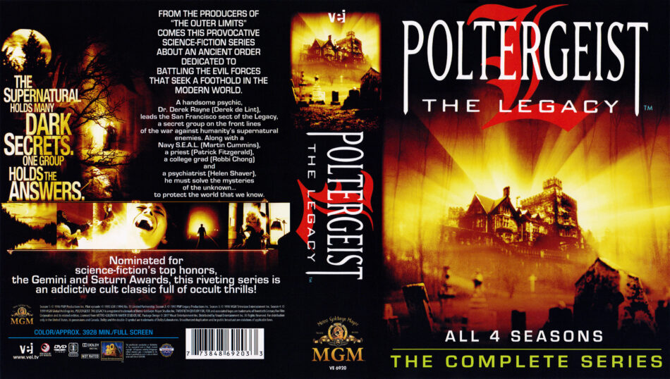 Poltergeist - The Legacy (1996 - Complete Series) R1 DVD Cover ...