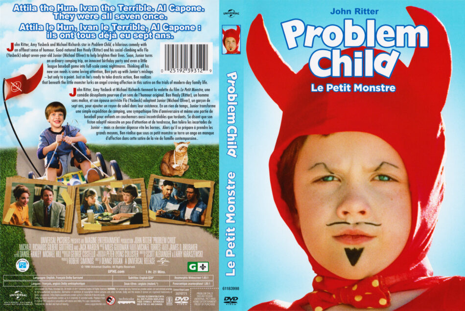 Problem Child (1990 - Widescreen) R1 DVD Cover - DVDcover.Com