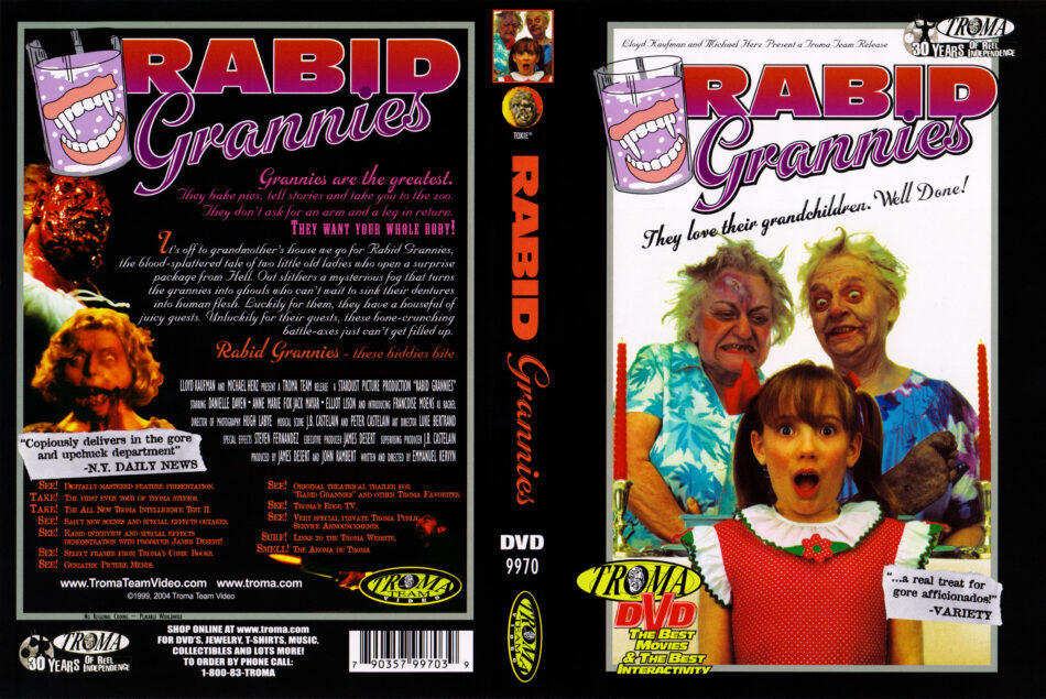 Rabid Grannies R1 DVD Cover - DVDcover.Com