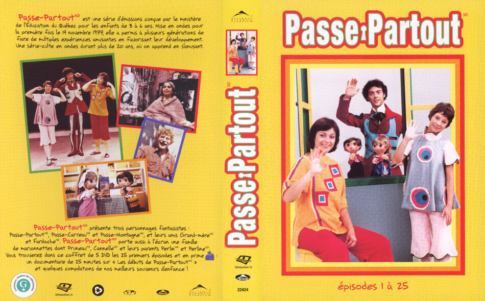 Passe Partout Volume 1 R1 DVD Cover - DVDcover.Com
