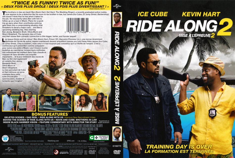 Ride Along 2 (2016) R1 DVD Cover - DVDcover.Com