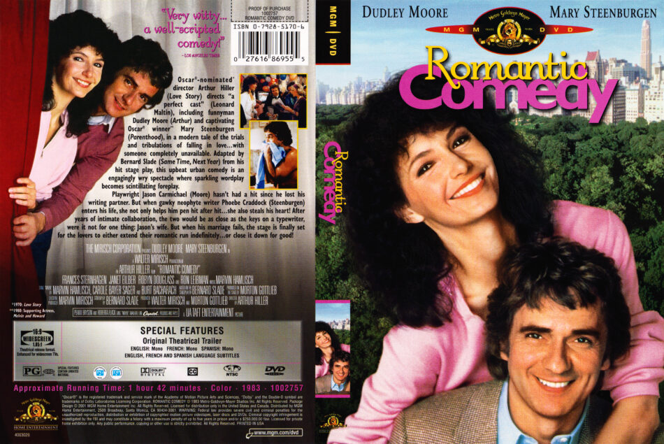 Romantic Comedy (1983) R1 DVD Cover - DVDcover.Com
