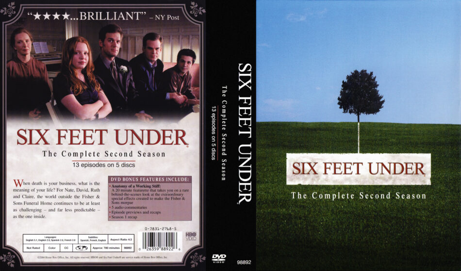 Six Feet Under (Season 2) R1 DVD Cover - DVDcover.Com