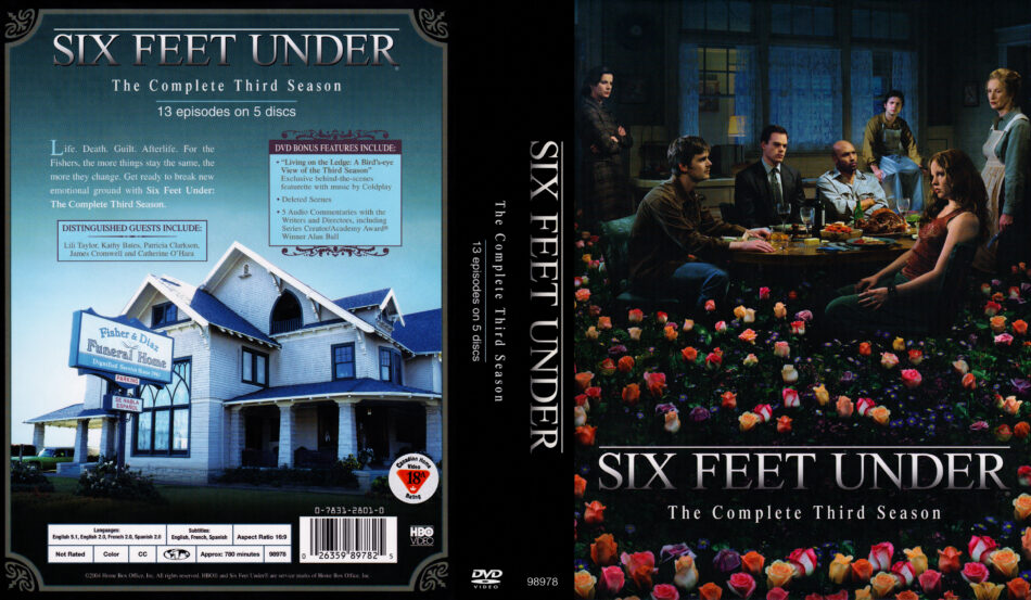 Six Feet Under (Season 3) R1 DVD Cover - DVDcover.Com