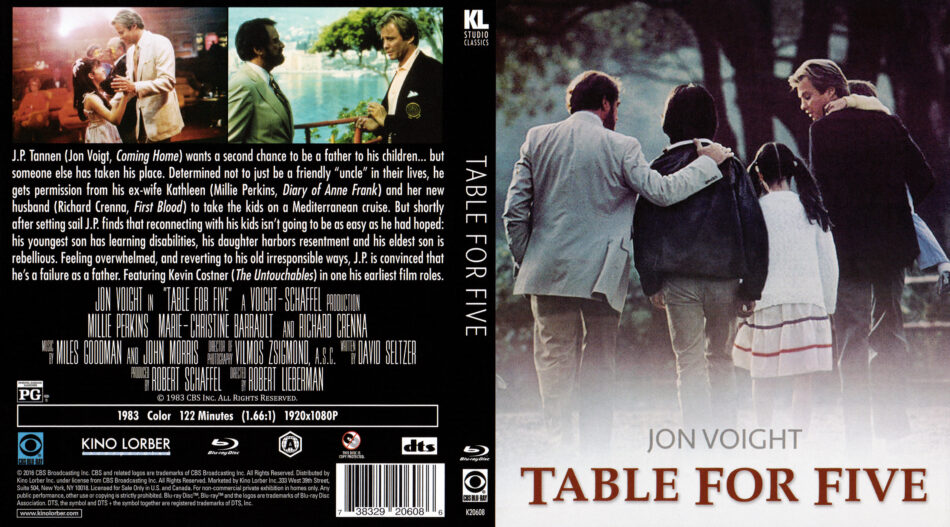 Table for Five (1983) Blu-Ray Cover - DVDcover.Com