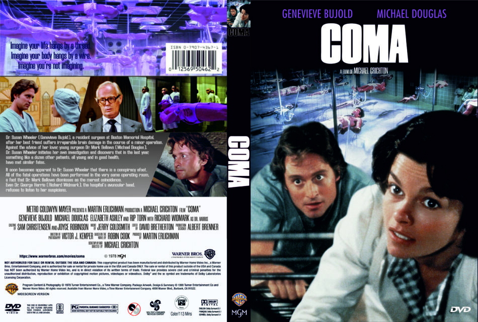 Coma (1978) R1 DVD Cover - DVDcover.Com