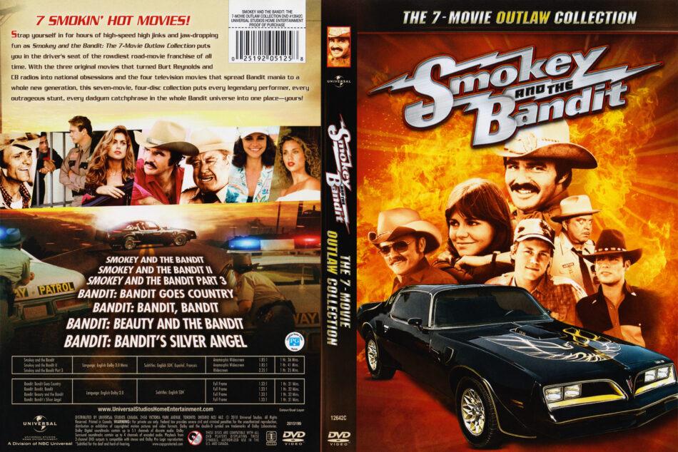 Smokey and the Bandit (Outlaw Collection) R1 DVD Cover - DVDcover.Com