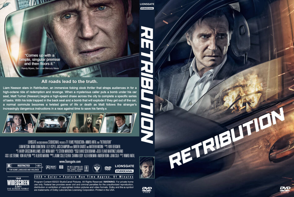 Retribution R1 Custom DVD Cover & Label V2 - DVDcover.Com
