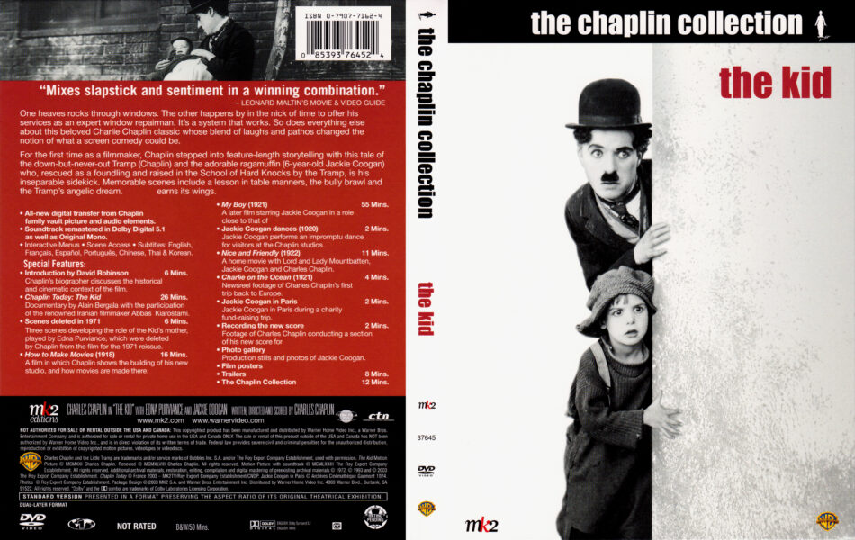 The Kid (1921) R1 DVD Cover - DVDcover.Com