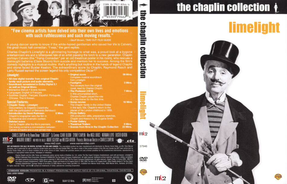 Limelight (1952) R1 DVD Cover - DVDcover.Com