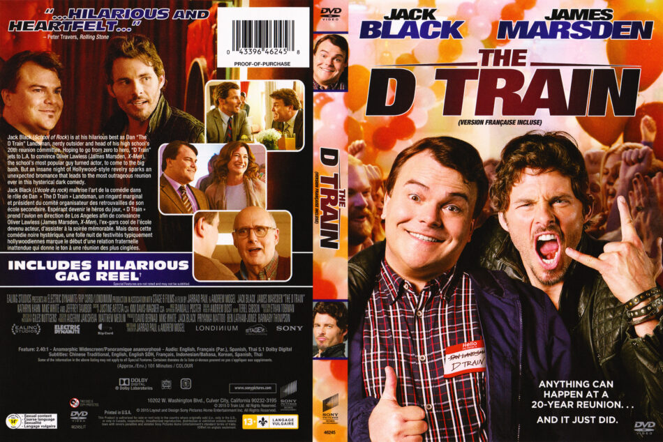 The D Train (2015) R1 DVD Cover - DVDcover.Com