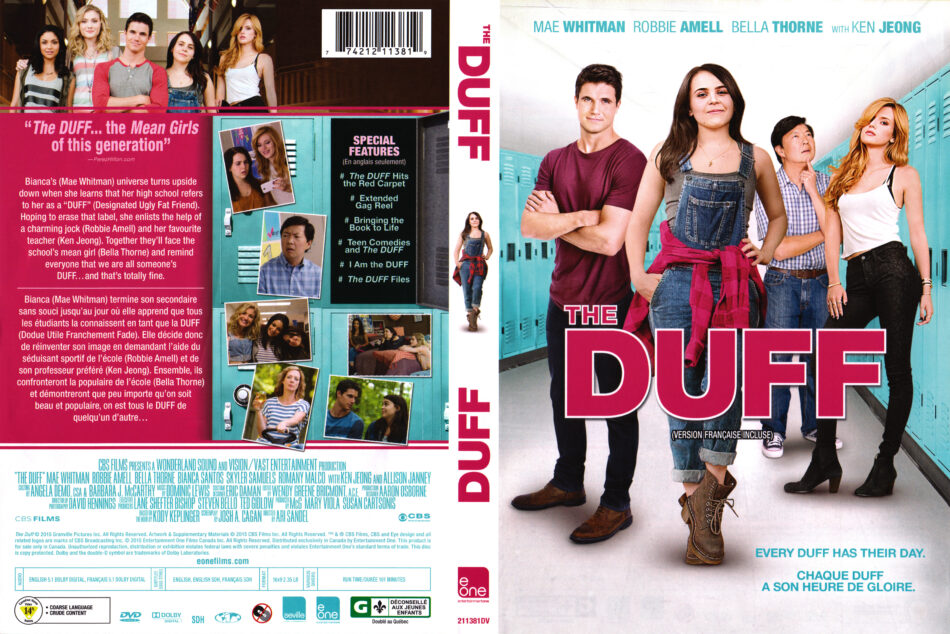 The Duff (2015) R1 DVD Cover - DVDcover.Com