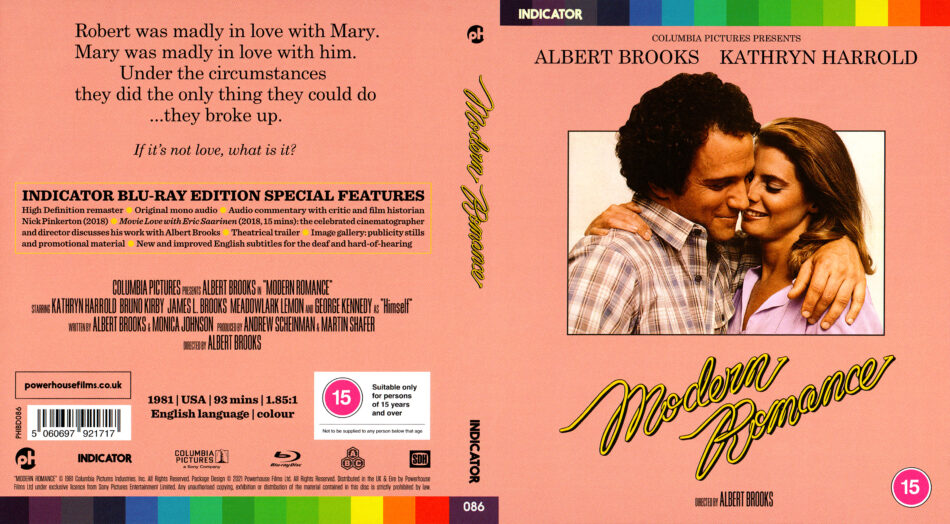 Modern Romance (1981) Blu-Ray Cover - DVDcover.Com
