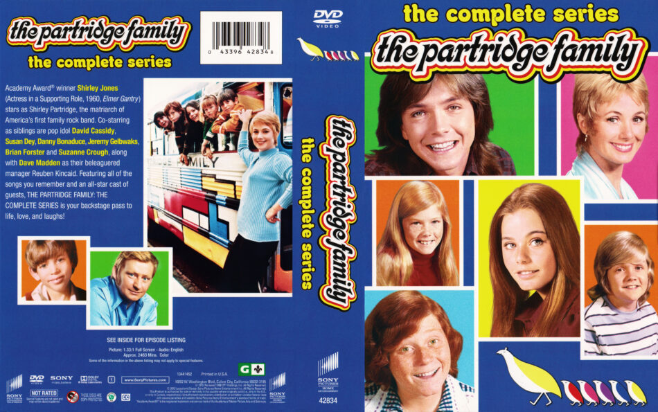 The Partridge Family - Complete Series R1 DVD Cover - DVDcover.Com