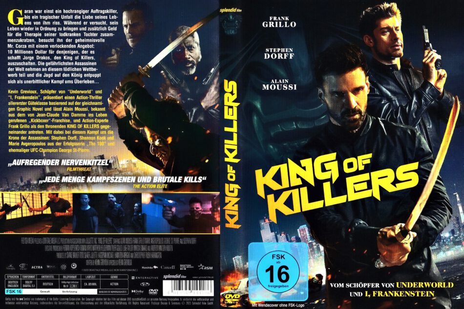 King Of Killers R2 DE DVD Cover - DVDcover.Com