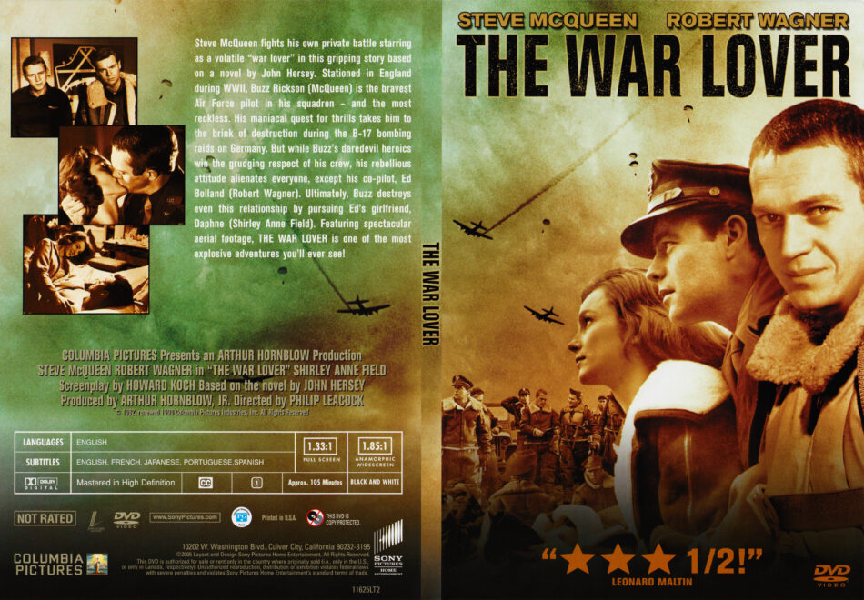 The War Lover (1962) R1 DVD Cover - DVDcover.Com