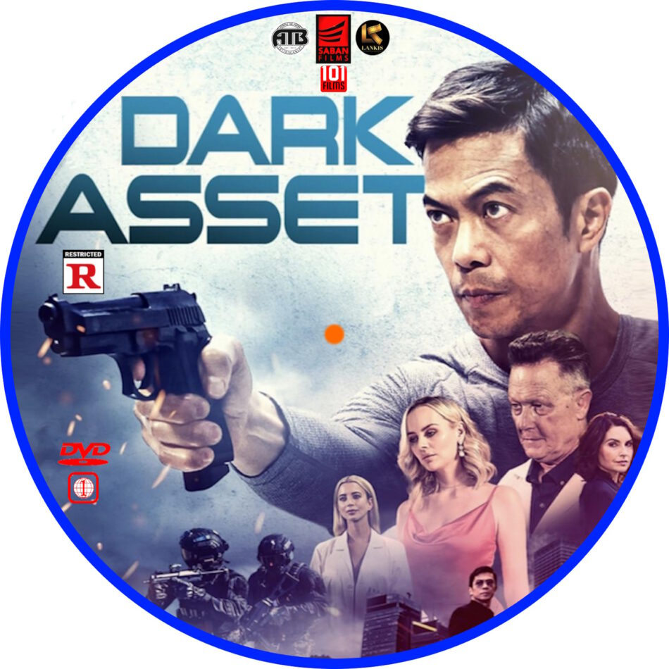 Dark Asset (2023) R1 Custom DVD Label - DVDcover.Com