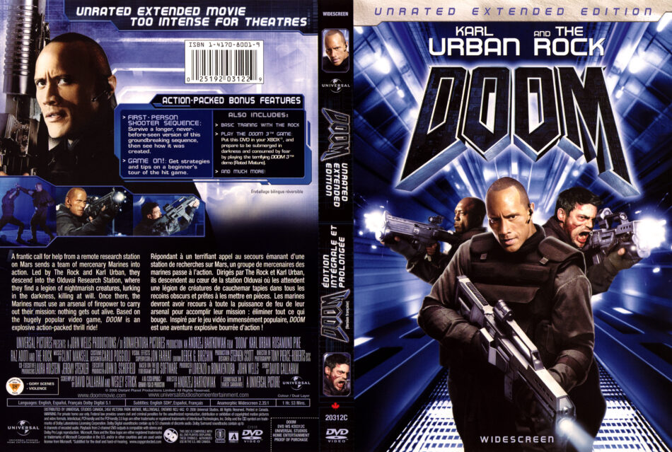 Doom (2005) R1 DVD Cover - DVDcover.Com