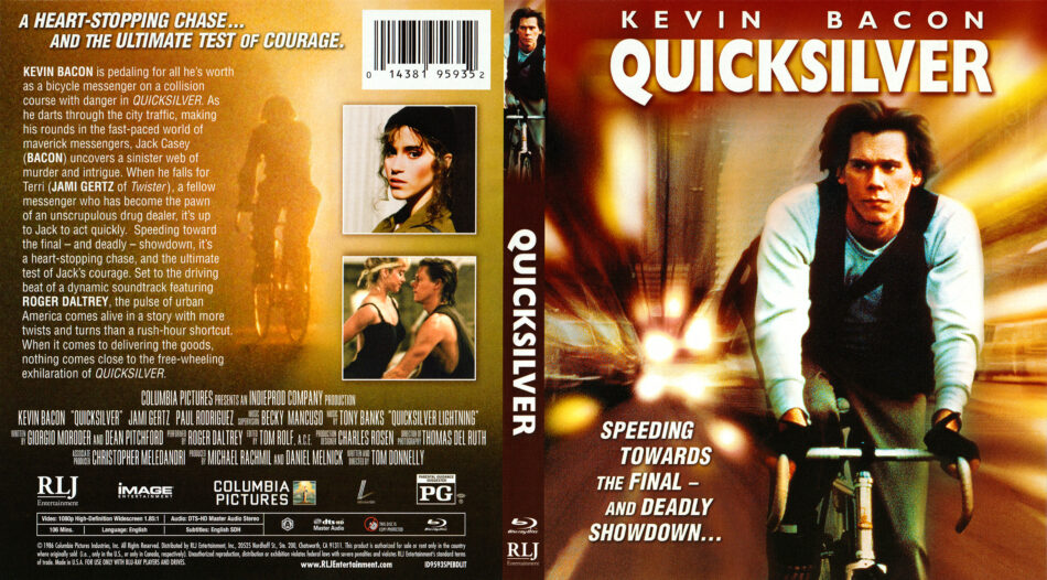 Quicksilver (1986) Blu-Ray & DVD Cover - DVDcover.Com