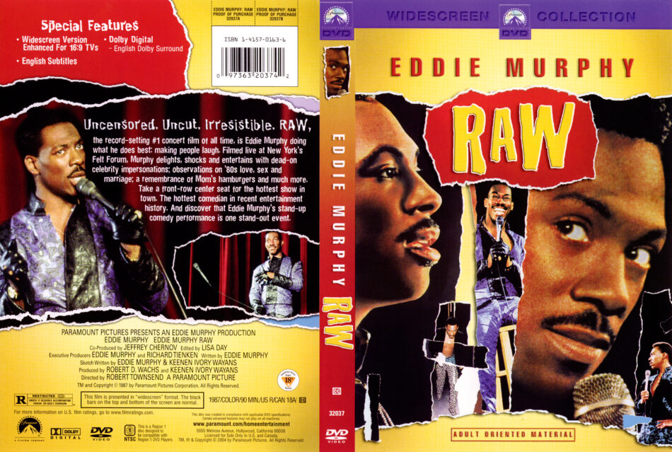 Eddie Murphy Raw Poster Eddie Murphy Raw: Half