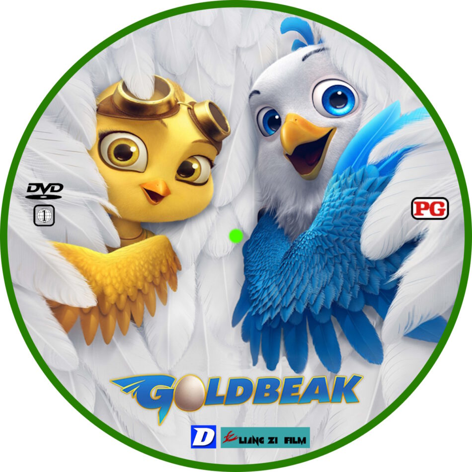 Goldbeak (2024) R1 Custom DVD Label - DVDcover.Com