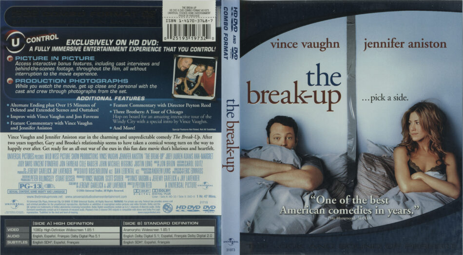 The Break-Up HD-DVD Cover - DVDcover.Com