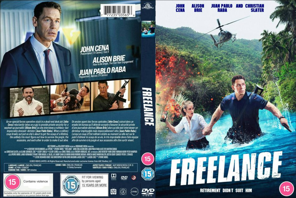 Freelance (2023) R2 UK DVD Cover and Label - DVDcover.Com
