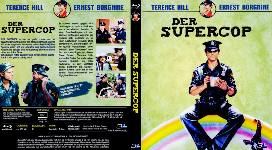 Der Supercop (1980) DE Blu-Ray Cover - DVDcover.Com