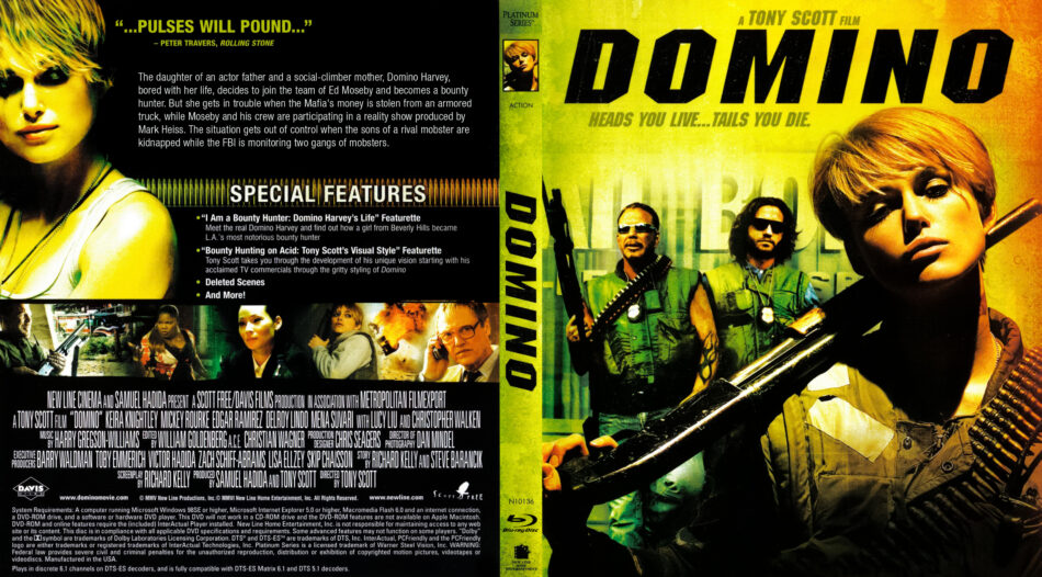 Domino (2005) Blu-Ray Cover - DVDcover.Com