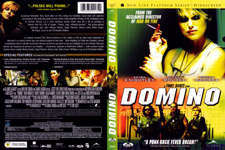 Domino (2005) R1 DVD Cover - DVDcover.Com