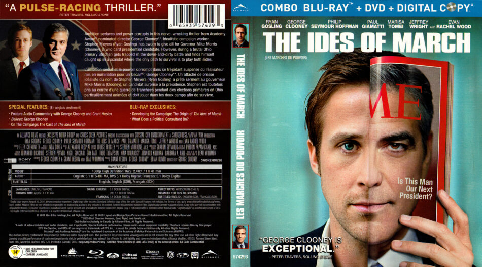 The Ides of March (2011) Blu-Ray & DVD Cover - DVDcover.Com