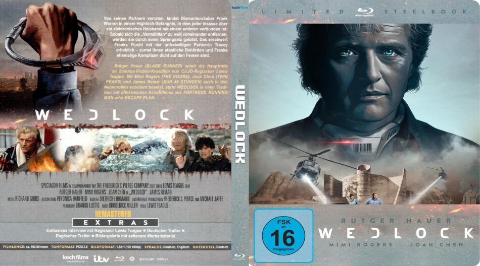 Wedlock (1991) - R2 - DE - Custom Blu-Ray Cover - DVDcover.Com