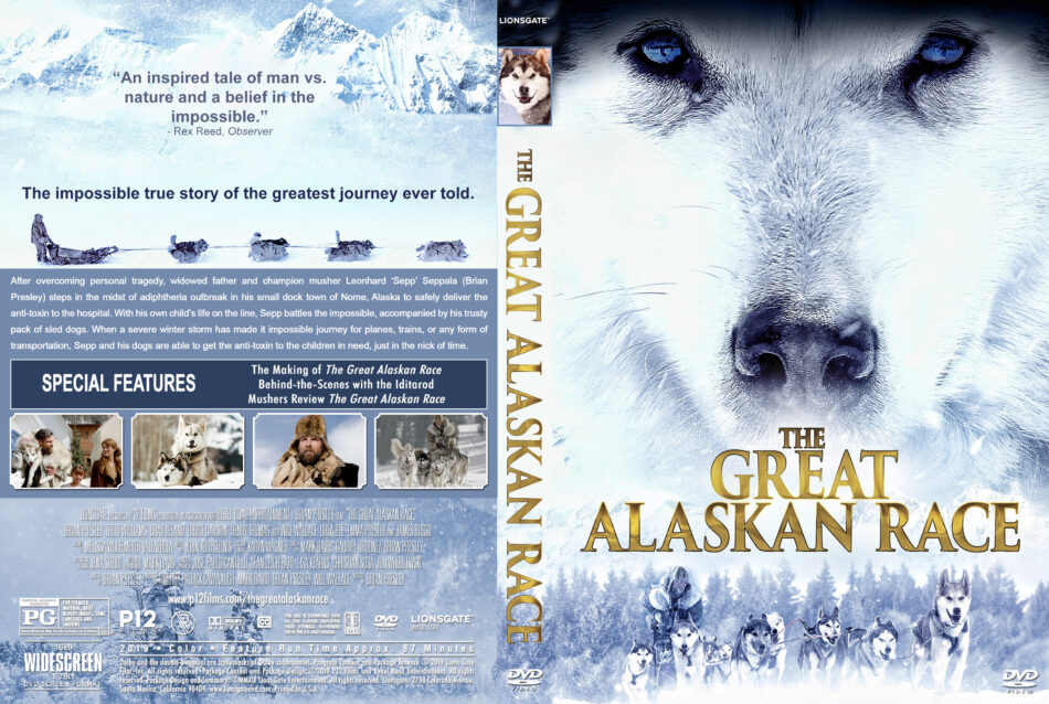 The Great Alaskan Race R1 Custom DVD Cover & Label - DVDcover.Com