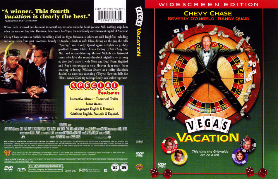 Vegas Vacation (1997) R1 DVD Cover - DVDcover.Com