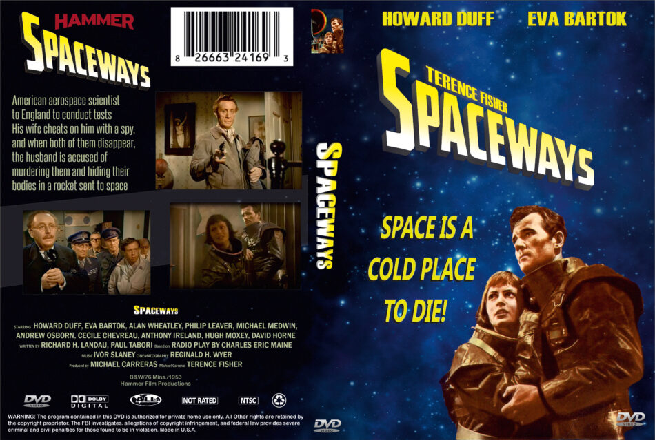 Spaceways (1953) R0 DVD Cover - DVDcover.Com