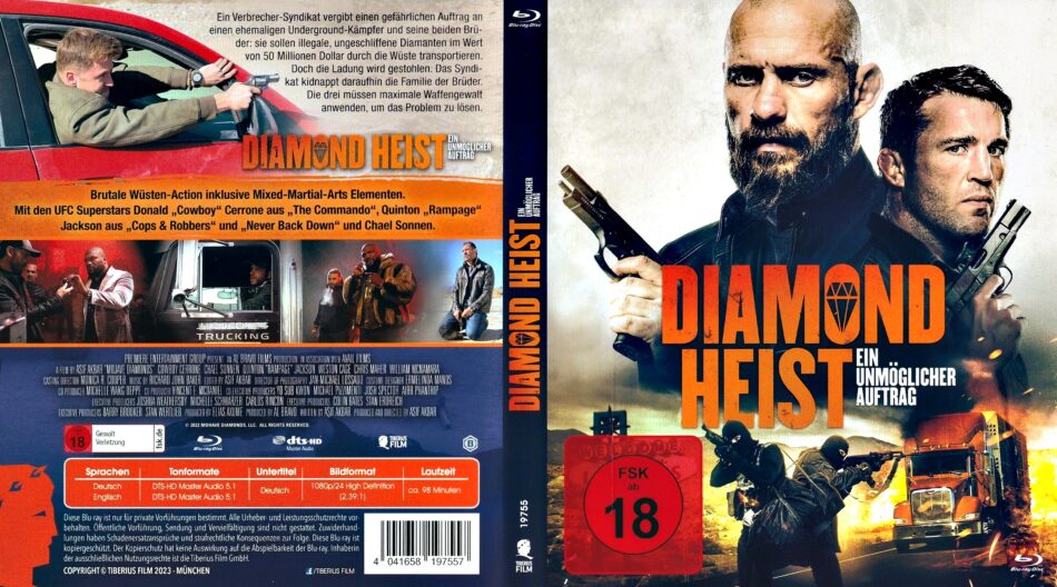 Diamond Heist DE Blu-Ray Cover - DVDcover.Com