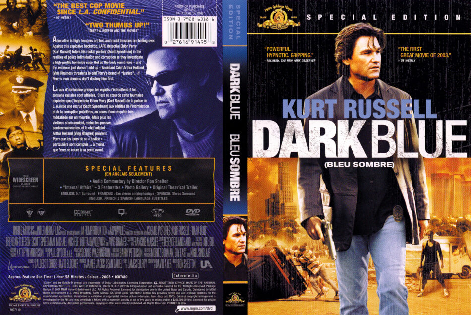Dark Blue (2002) R1 DVD Cover - DVDcover.Com
