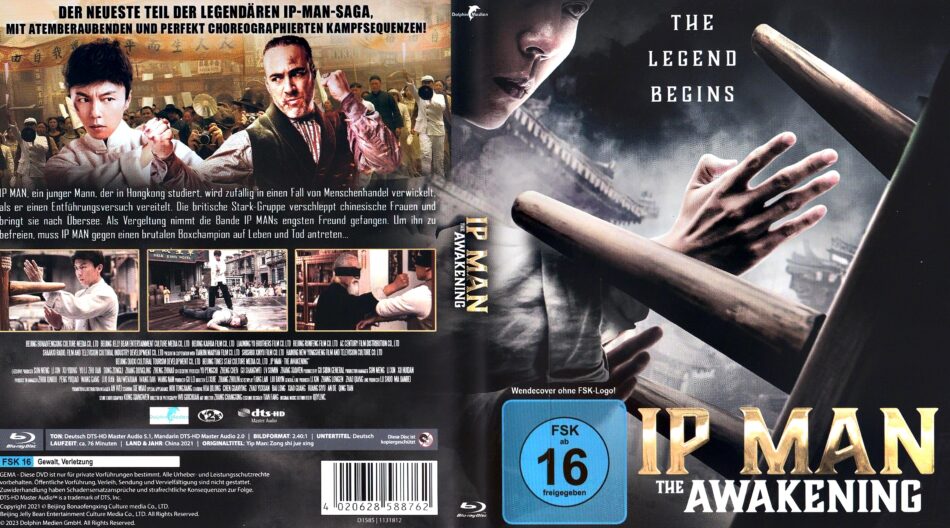Ip Man-The Awakening DE Blu-Ray Cover - DVDcover.Com