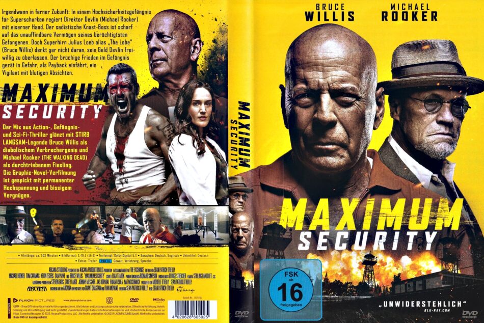 Maximum Security R2 DE DVD Cover - DVDcover.Com