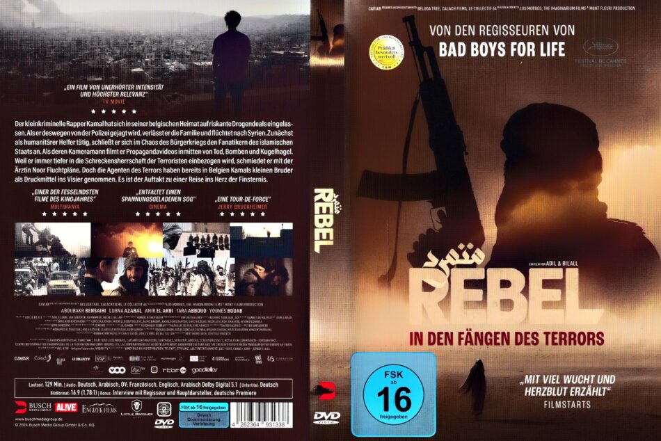 Rebel-In den Fängen des Terrors R2 DE DVD Cover - DVDcover.Com
