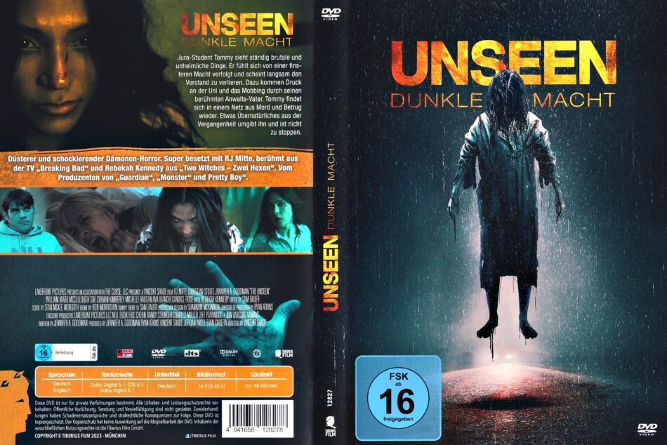 Unseen-Dunkle Macht R2 DE DVD Cover - DVDcover.Com
