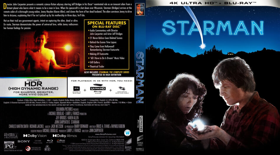 Starman (1984) R1 DVD Cover - DVDcover.Com