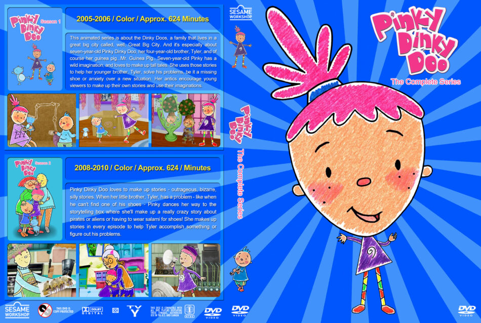 Pinky Dinky Doo: The Complete Series R1 Custom DVD Cover - DVDcover.Com