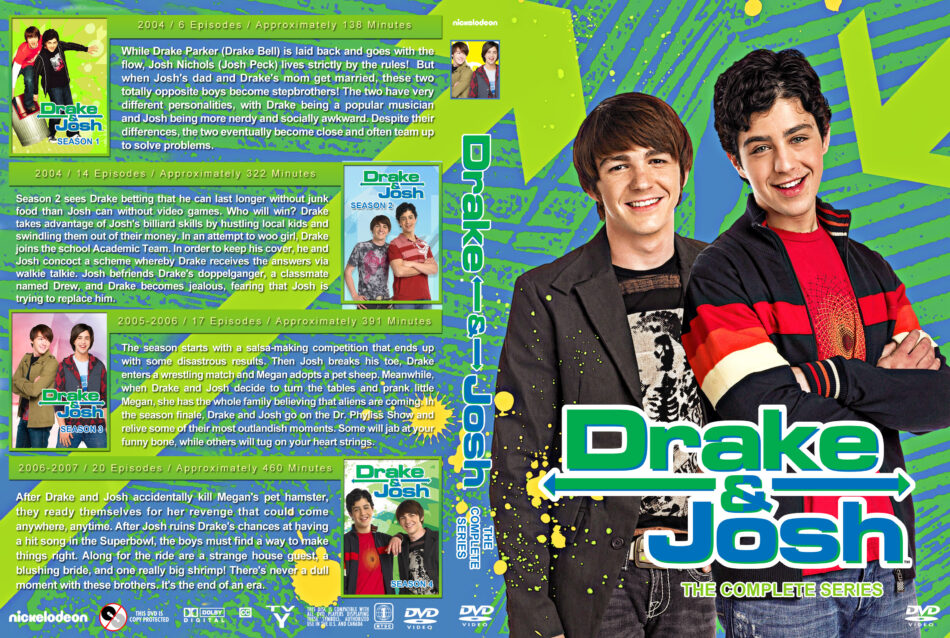 Drake & Josh: The Complete Series R1 Custom DVD Cover - DVDcover.Com